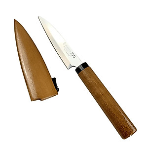 JapanBargain 1563, Japanese High Carbon Stainless Steel Fruit Knife, Paring Knife Made in Japan