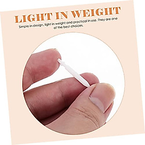 Ciieeo 40 Pcs Marker Pen Tip Calligraphy Pens Tips Marker Tip Replacement Nibs Fountain Pen Tips Marker Nib Replacement Pen Nibs Marker Nibs Replacement Nylon White Accessories Student