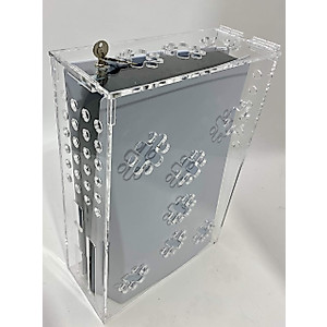Acrylic Mega Store Playstation 5 SecurityProtection BoxSecurity Box - Clear - Compatible with Playstation 5 Standard and Digital