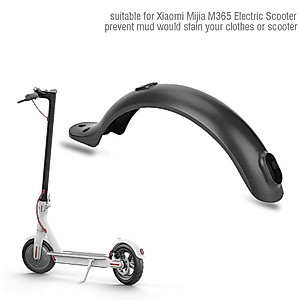 Maxmartt Mud Guard To Scooter,M365 Mudguard Mudguard Scooters Durable Mud Guard Fenders Replacement Part Accessory Compatible with Xiaomi Mijia M365 Electric Scooter (Black Grey)