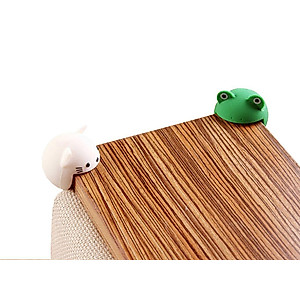 Corner Guards Edge Bumpers Ball Shape Baby Child Safety Proof Furniture Table Protector 4 Pieces (Cat)