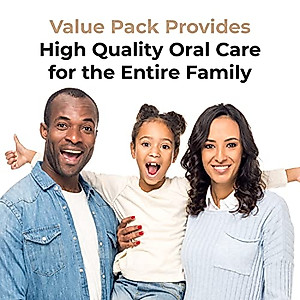 Reach Clean World Natural Bamboo Toothbrush, Soft Plant-Based Bristles, FSC Certified Bamboo and Paperboard, Recyclable Packaging, 3 Count