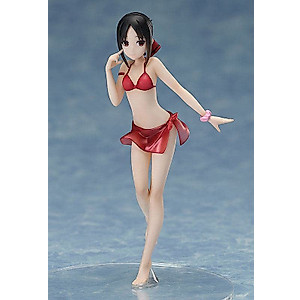 FREEing Kaguya-sama: Love is War: Kaguya Shinomiya (Swimsuit Version) 1:12 Scale PVC Figure, Multicolor