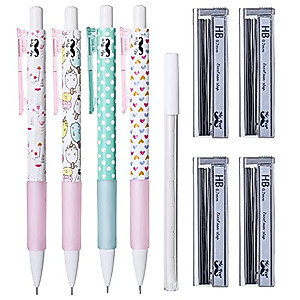 Mr. Pen- Cute 0.7mm, 16 pcs, Mechanical Pencil for Girls with Lead and Eraser for Kids, Fancy Pencils