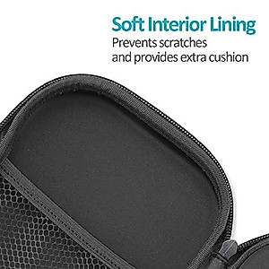 Travel Carrying Case Bag for ADC/Omron/MDF Stethoscope & Nurse Accessories Extra Room with Mesh (Purple)