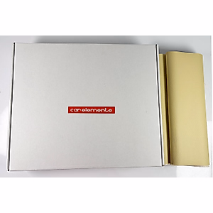 Car Elements Vinyl Leather Fabric Marine Waterproof Material 55" W×36" L Upholstery Synthetic Leather Sheets 0.6mm Thick Anti-UV,Non-Peeling for Car Furniture Sofa Boat Replacement Renovater, Beige