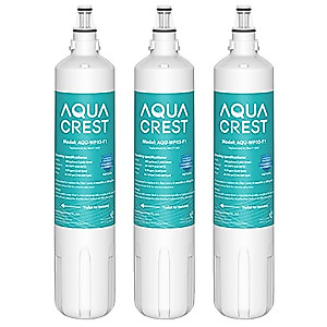 AQUA CREST F-1000,F-2000 Under Sink Water Filter, Model No.AQU-WF03-F1, Replacement for F-1000,F-2000 and AquaPure AP Easy C-Complete, Pack of 3