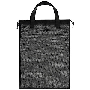 Nylon Mesh Laundry Bags with Handles and Drawstring - 18 x 24 Inch - Set of 2