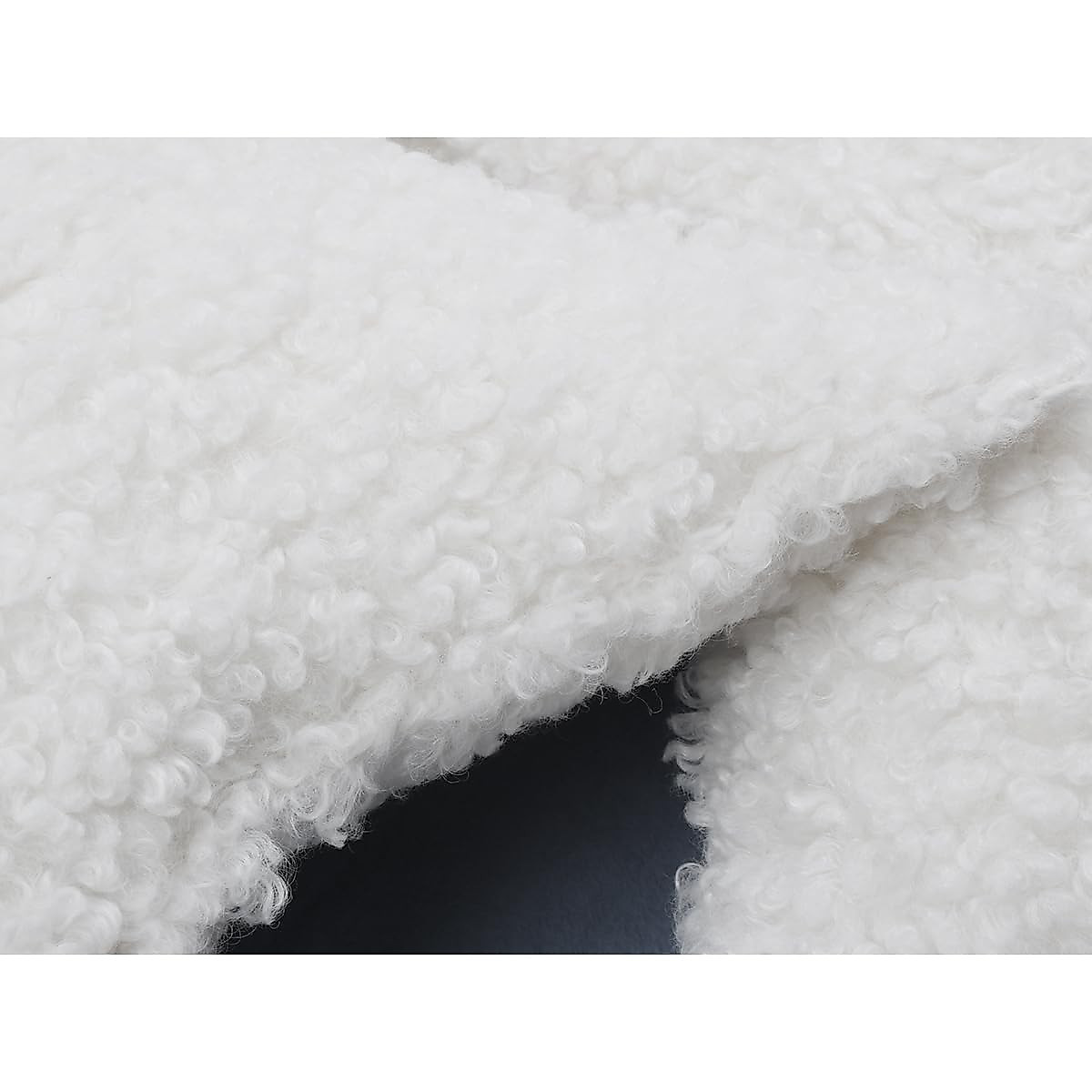 JIKAL Star Moon Throw Pillow Soft Teddy Decorative Cushion for Room Cozy Fluffy Shaped Home Decor Insert Included