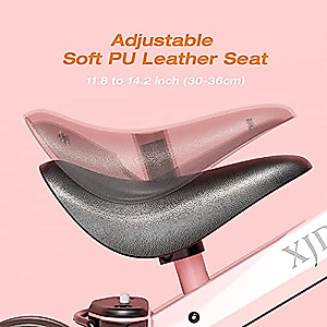 XJD 5 in 1 Kids Tricycles for 12 Month to 3 Years Old Toddler Bike Toddler Tricycle Boys Girls Tricycle for Toddlers 1-3 Baby Bike Balance Bike with Adjustable Seat Height and Removable Pedal