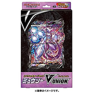 Pokemon Card Game Sword & Shield Special Card Set Mewtwo V-Union