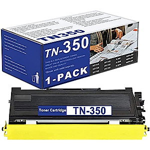1 Pack Black TN350 TN350 Toner Cartridge Replacement for Brother TN350 DCP7010 7020 7025 IntelliFax 282