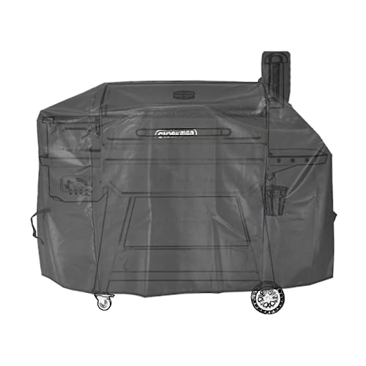 CLOAKMAN Premium Heavy-Duty Grill Cover for Pit Boss Pro Series Elite 1600 Wood Pellet Smoker Grill