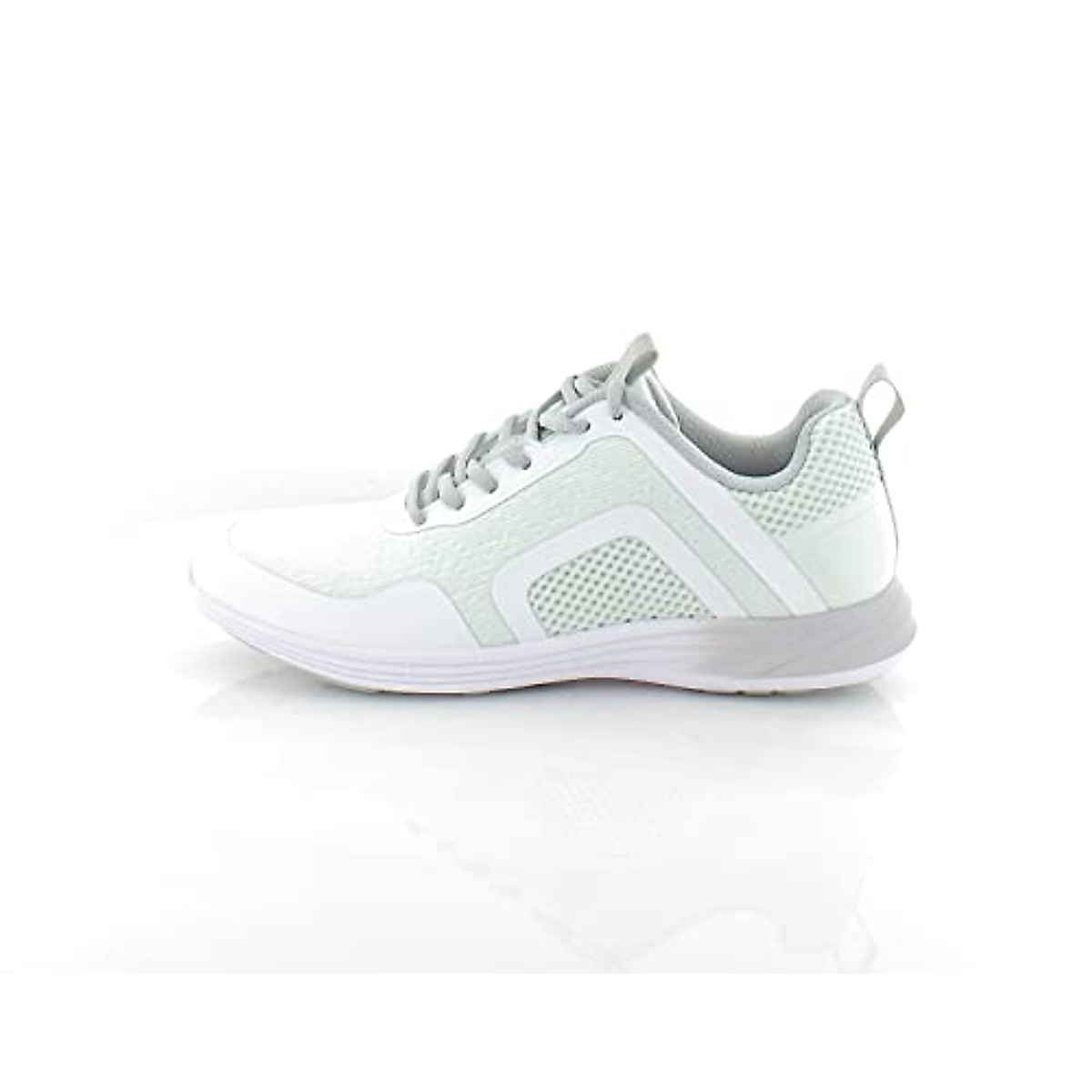 Vionic Women's Agile JoJo Comfortable Leisure Shoes- Supportive Walking Sneakers That Include Three-Zone Comfort with Orthotic Insole Arch Support, Sneakers for Women White 7.5 Medium US