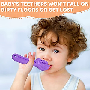 Baby Boy Toys - Baby Molar Teether Teething Toys 0-6 Months 6-12 - Soothe Babies Sore Gums Chew Toys - BPA Free Silicone - 4 Pack