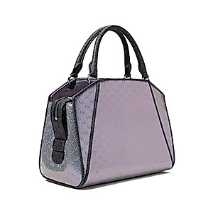 Michael Kors Cleo Medium Satchel Heather Grey One Size