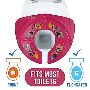Disney Minnie Mouse "Smile" Folding Potty Seat - Travel Potty Training Seat