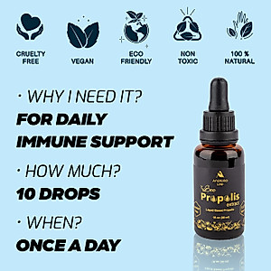 Anatolia Life Natural Bee Propolis Extract, 30 mL, Advanced Liquid Tincture Immune System Booster and Seasonal Defense, Pure High Potency Herbal Supplement, Non-GMO (Propolis (2) Pack)…