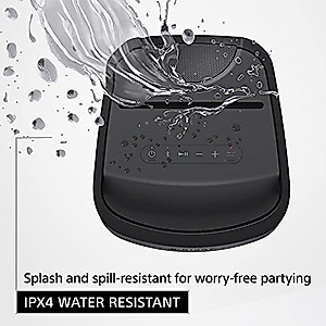 Sony SRS-XP700 X-Series Wireless Portable-BLUETOOTH-Karaoke Party-Speaker IPX4 Splash-resistant with 25 Hour-Battery