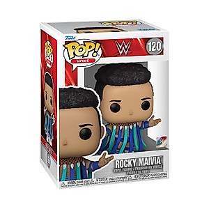 Funko POP! WWE: Rocky Maivia - Dwayne The Rock Johnson - Collectable Vinyl Figure - Gift Idea - Official Merchandise - for Kids & Adults - Sports Fans - Model Figure for Collectors and Display
