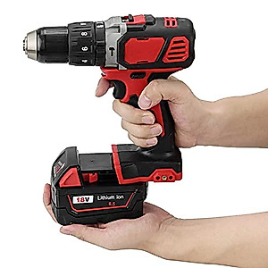 JYJZPB 2 Pack 6.5Ah M-18 Batteries Pack High Output for Milwaukee M18 Battery Lithium 48-11-1850 48-11-1862 48-11-1840 48-11-1828 48-11-1815