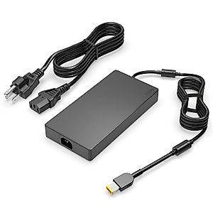 300W AC Charger Fit for Lenovo Legion 5 7 Pro 5-15 5-16 5-17, Yoga AIO 7 9, ThinkStation P3 P360 Ultra Workstation, 5A10W86289 5A10W86290 ADL300SLC3A SA10R16957 ADL300SDC3A SA10R16956 Laptop