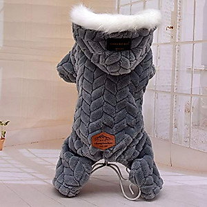 Doggy Sweaters for Medium Pet Clothing Hoodied Sweatshirts Dog Clothes for Small Dogs Girl Boy Chihuahua Doggie Outfit Apparel Cat Clothes