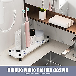 Slow Slog Sink Organizer Fast Dry, Instant Dry Sink Caddy, Bathroom Sink Organizer, Stone Sink Tray, Instant Dry Sink Organizer for Kitchen