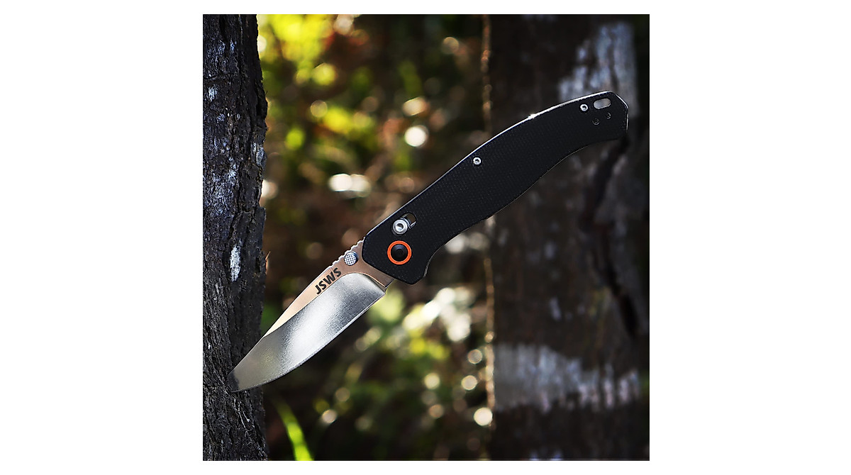 JSWS Tactical Folding Knife – Durable Camping & Survival Knife