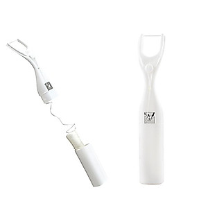 Zorvo Dental Floss Holder Introfloss Ultra Clean Access Flosser Oral Dental Flosser Interdental Brush Floss Holder 50 Meter Flosses