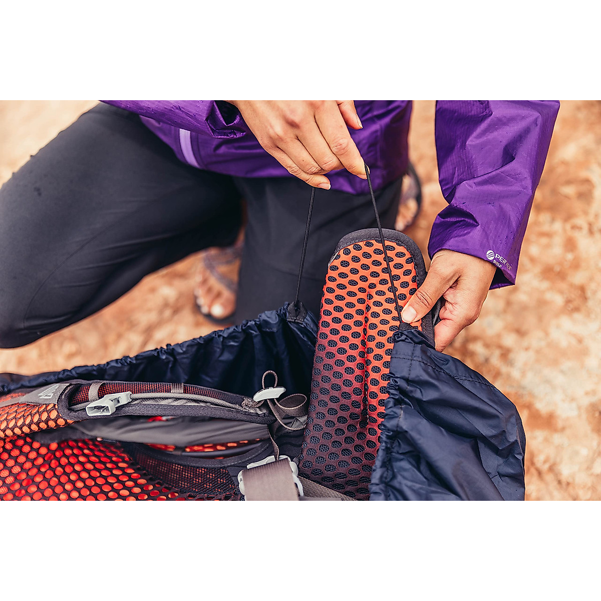 Gregory Mountain Products Raincover 30L-50L,Tropical Forest,Medium