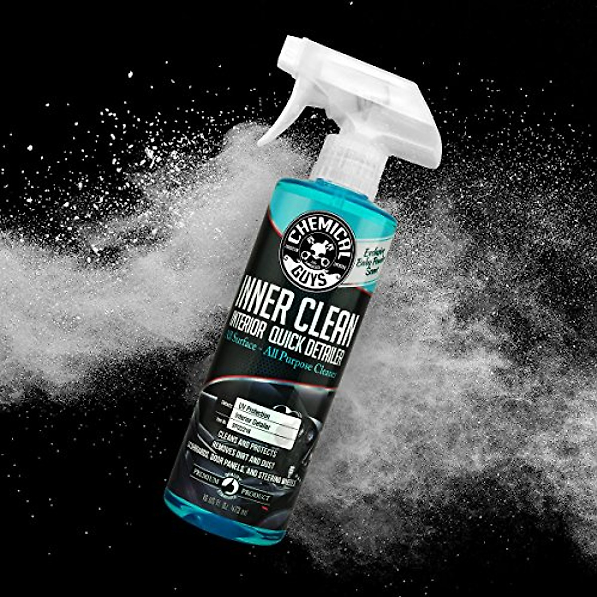 Chemical Guys SPI22216 InnerClean Interior Quick Detailer & Protectant, Baby Powder Scent, 16 oz