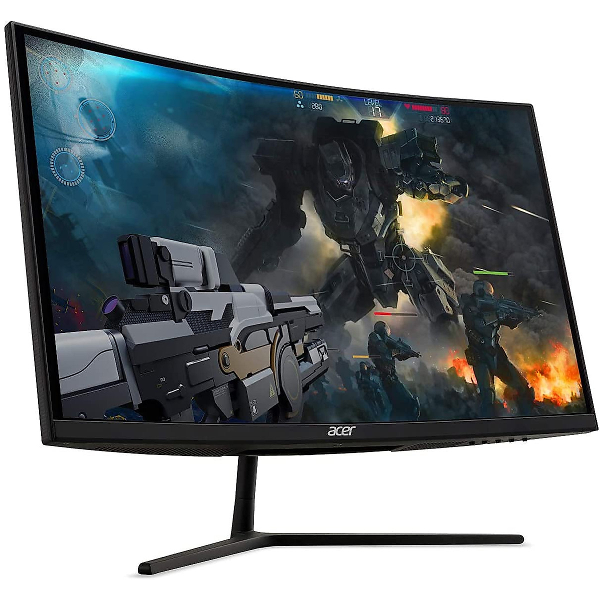 Acer Pbmiiipx 27" 1500R Curved WQHD (2560 x 1440) VA Gaming Monitor | AMD Radeon FreeSync2 HDR Technology | DCI-P3 | VESA Certified DisplayHDR400 | 4ms Response Time | Black | with Mouse Pad Bundle