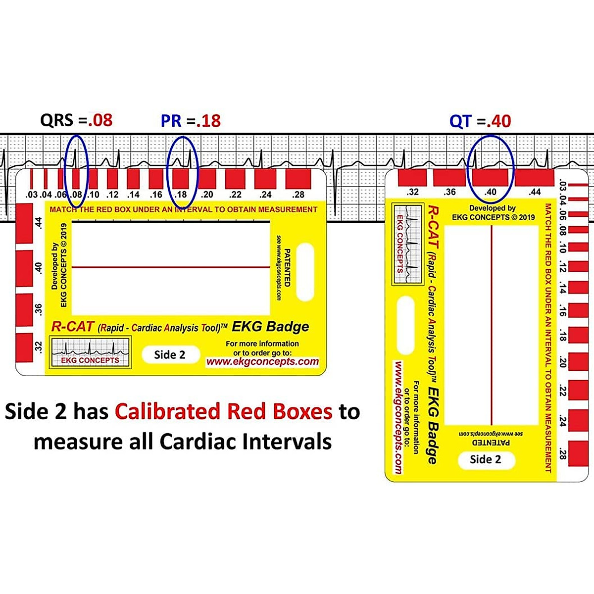 R-CAT EKG Badge