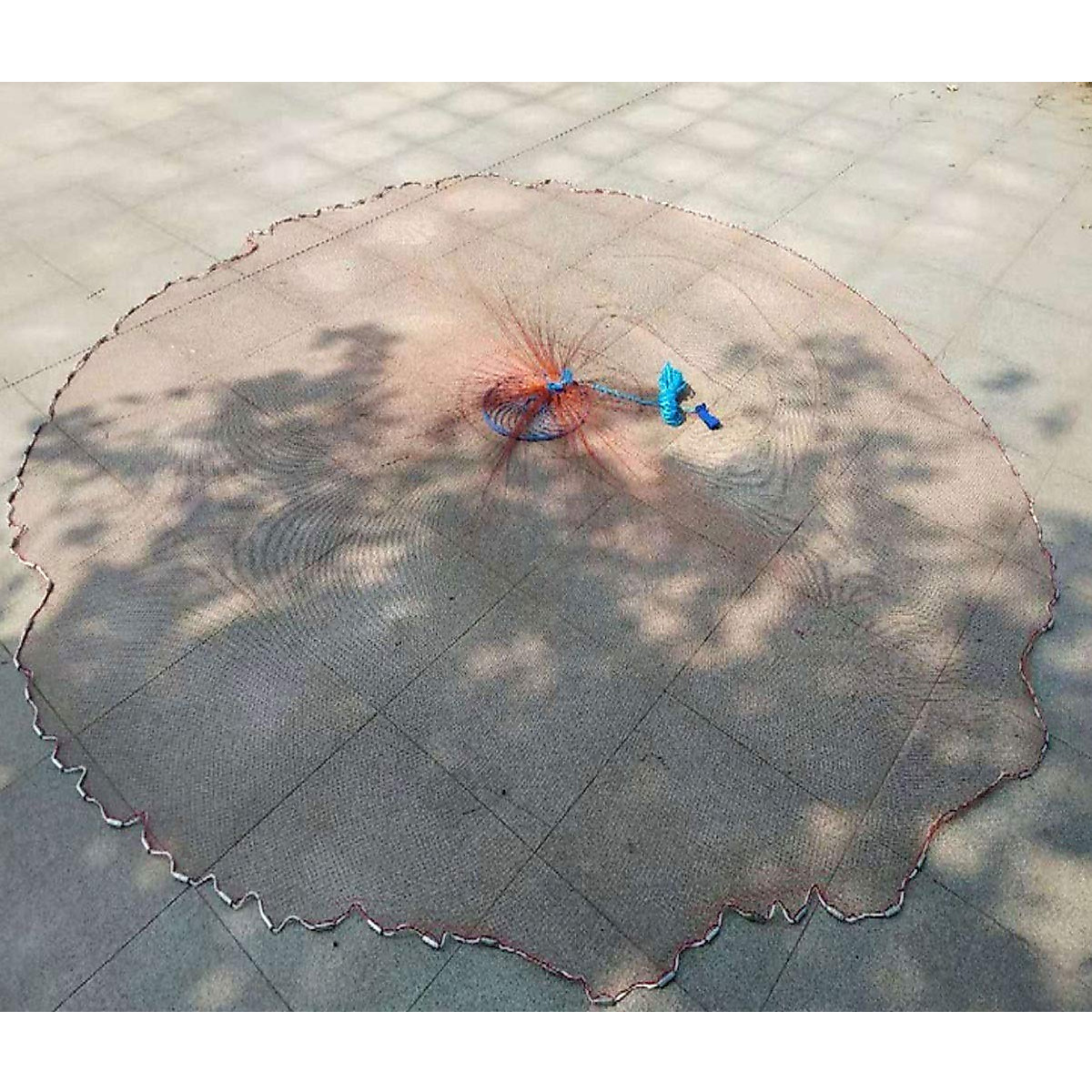 Zjnhl Fishing Equipment/Sprinkling Net Automatic Fishing Nets, A Variety of Materials, A Variety (Edition : Height 3.6m Steel Pendant) (Size : Height 2.4m Steel Pendant)