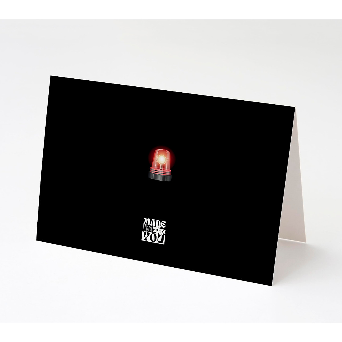 M Market On Mainstreet Graduation Cards w/Premium 32lb White Envelope, Peel and Seal Envelope, Made in the USA by Small Business (Police Academy Graduation)