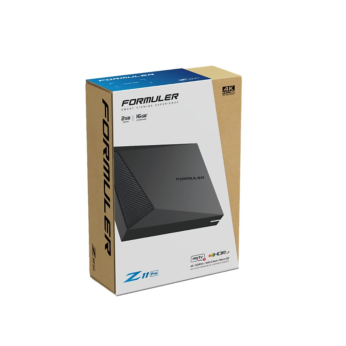 Formuler Z11 Pro 4K Android 11 Dual Band 5G Gigabit LAN 2GB Ram 16GB Storage with Premium IR1 Remote Control