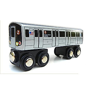 Munipals MP01-110Z Wooden Subway Train New York City MTA Z Nassau Street Express