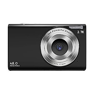 DYOSEN Digital Camera 2.88 Inch Vlogging 48Mega 48Mp Hd Digital Camera with 16X Digital Zoom Student Children's Photo Camera Digital Camera Photography (Color : Purple)