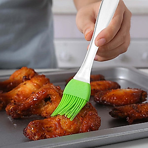 Silicone Pastry Brush 5 Pack Basting Brush Heat Resistant Kitchen Food Brushes for Cooking Basting BBQ Baking