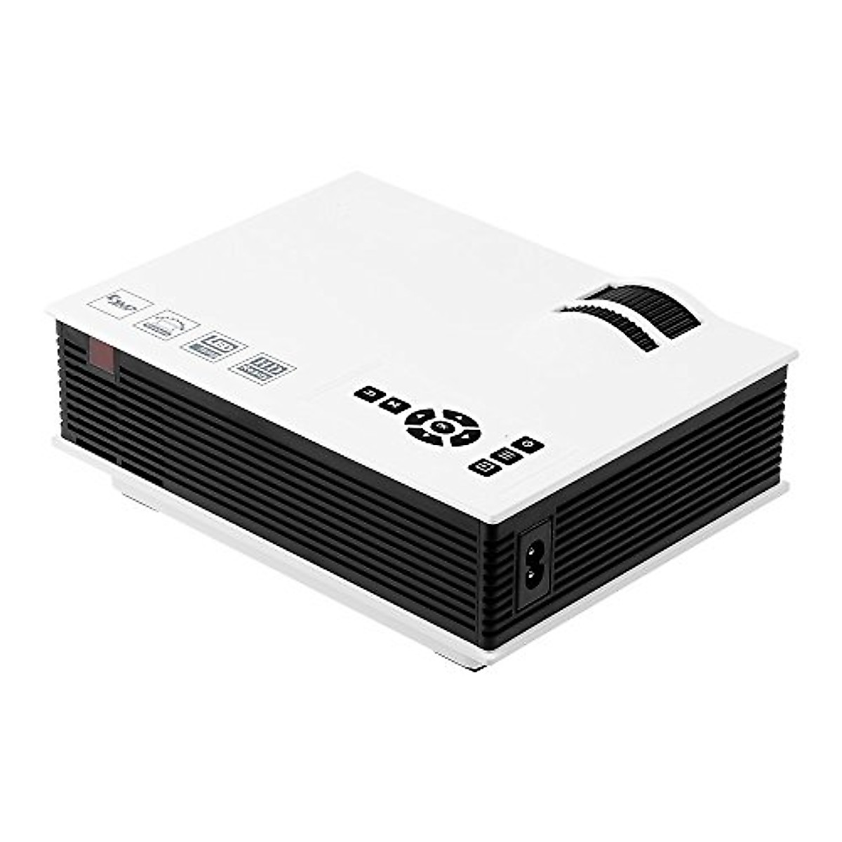 Taotaole Multi-media Mini 800 Lumens Portable LED Projection Micro Home Theater Projector