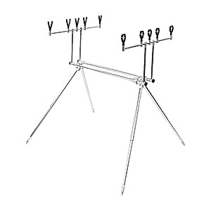 Velaurs Fishing Rod Stand Holder, Fishing Accessory Aluminium Alloy Material for Outdoor for Fishing