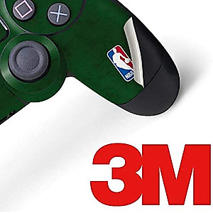 Skinit Decal Gaming Skin Compatible with PS4 Controller - Officially Licensed NBA Milwaukee Bucks Green Distressed Design