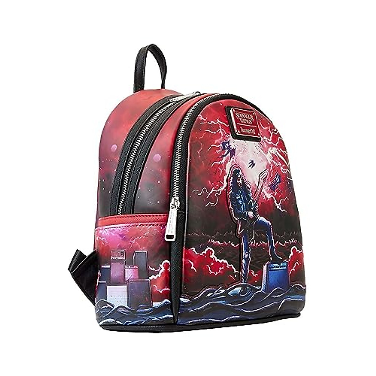 Loungefly Stranger Things Eddie Tribute Double Strap Shoulder Bag