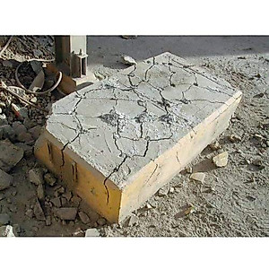 Dexpan Expansive Demolition Grout 44 Lb. Bucket for Rock Breaking, Concrete Cutting, Excavating. Alternative to Demolition Jack Hammer Breaker, Jackhammer, Concrete Saw, Rock Drill (DEXPAN44BKT3) (23F-50F)