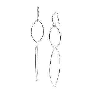 Silpada 'Interlocking' Drop Earrings in Sterling Silver