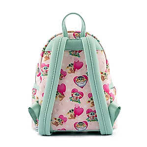 Loungefly Star Wars Mandalorian Grogu Valentines Backpack Star Wars One Size