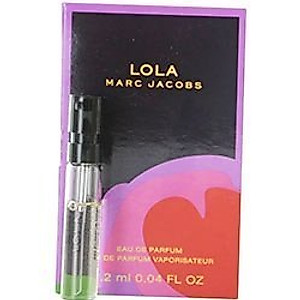 Marc Jacobs LOLA Eau de Parfum EDP Perfume for Women ~ .04 fl. oz. / 1.2 mL Carded Mini Travel Spray Vial