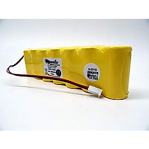 5pc Hubbell - Dual-Lite 93011385 Replacement Battery