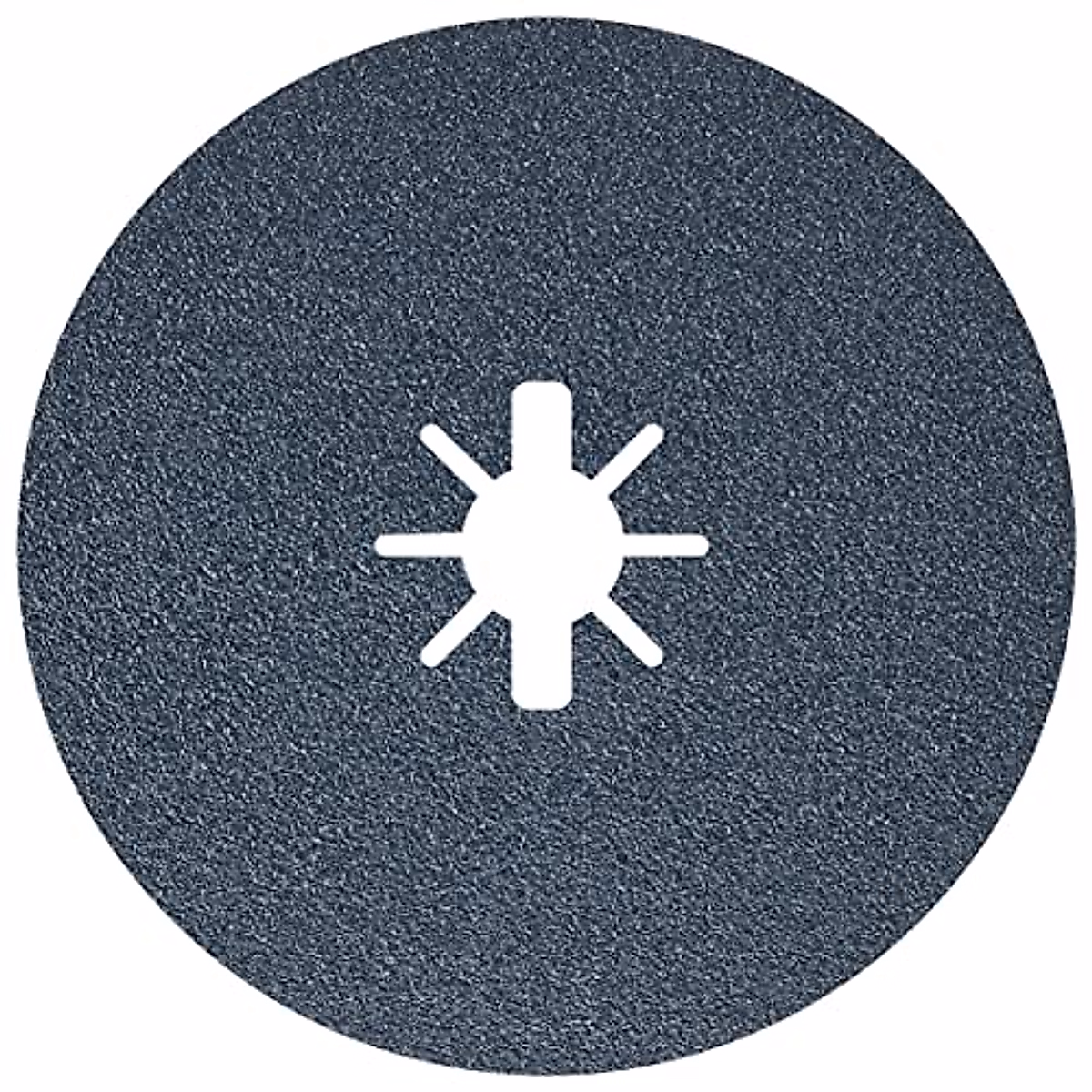 BOSCH FBX680 25-Pack 6 In. X-LOCK Medium Grit Abrasive Fiber Discs 80 Grit Compatible with 7/8 In. Arbor for Applications in Metal Surface Finishing, Weld Blending, Rust Removal
